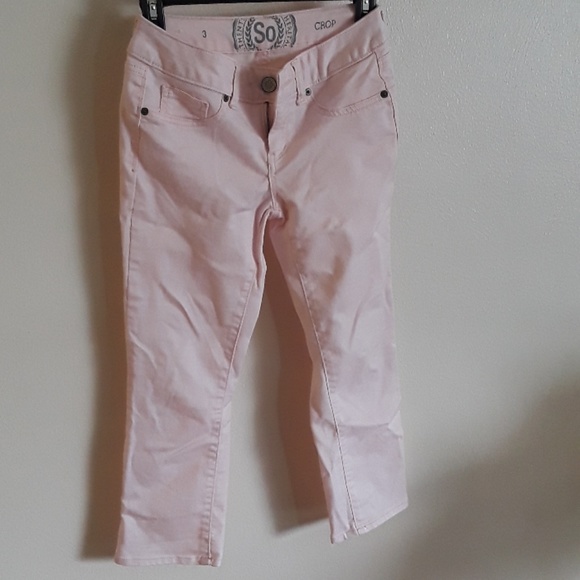 SO | Pants & Jumpsuits | Light Pink Capris | Poshmark